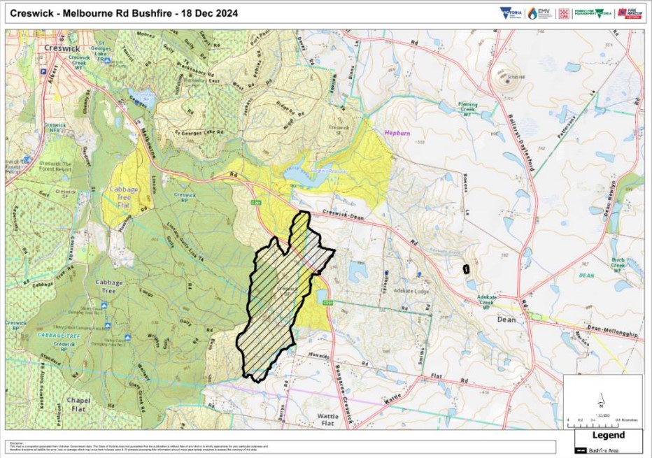 Community Newsletter: Creswick Melbourne Road fire | Emergency Victoria